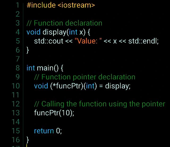 Learn about Function Pointers in C++ | Gopal Pandey posted on the topic ... Learn about Function Pointers in C++ | Gopal Pandey posted on the topic ...