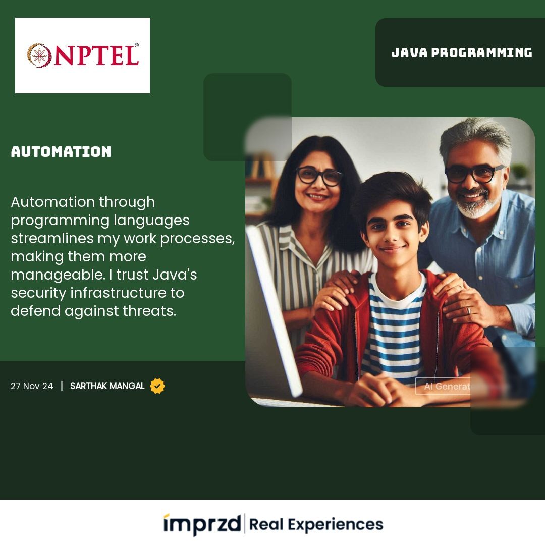 #nptel #activelearning #javaprogramming #iitkharagpur #skills ... #nptel #activelearning #javaprogramming #iitkharagpur #skills ...