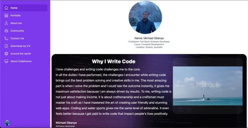 Michael Gbanya on LinkedIn: #portfolio #webdevelopment #javascript # ... Michael Gbanya on LinkedIn: #portfolio #webdevelopment #javascript # ...