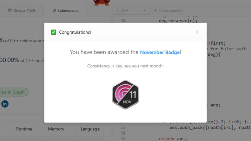 Anand Singh on LinkedIn: #leetcode #consistency #achievement #coding Anand Singh on LinkedIn: #leetcode #consistency #achievement #coding