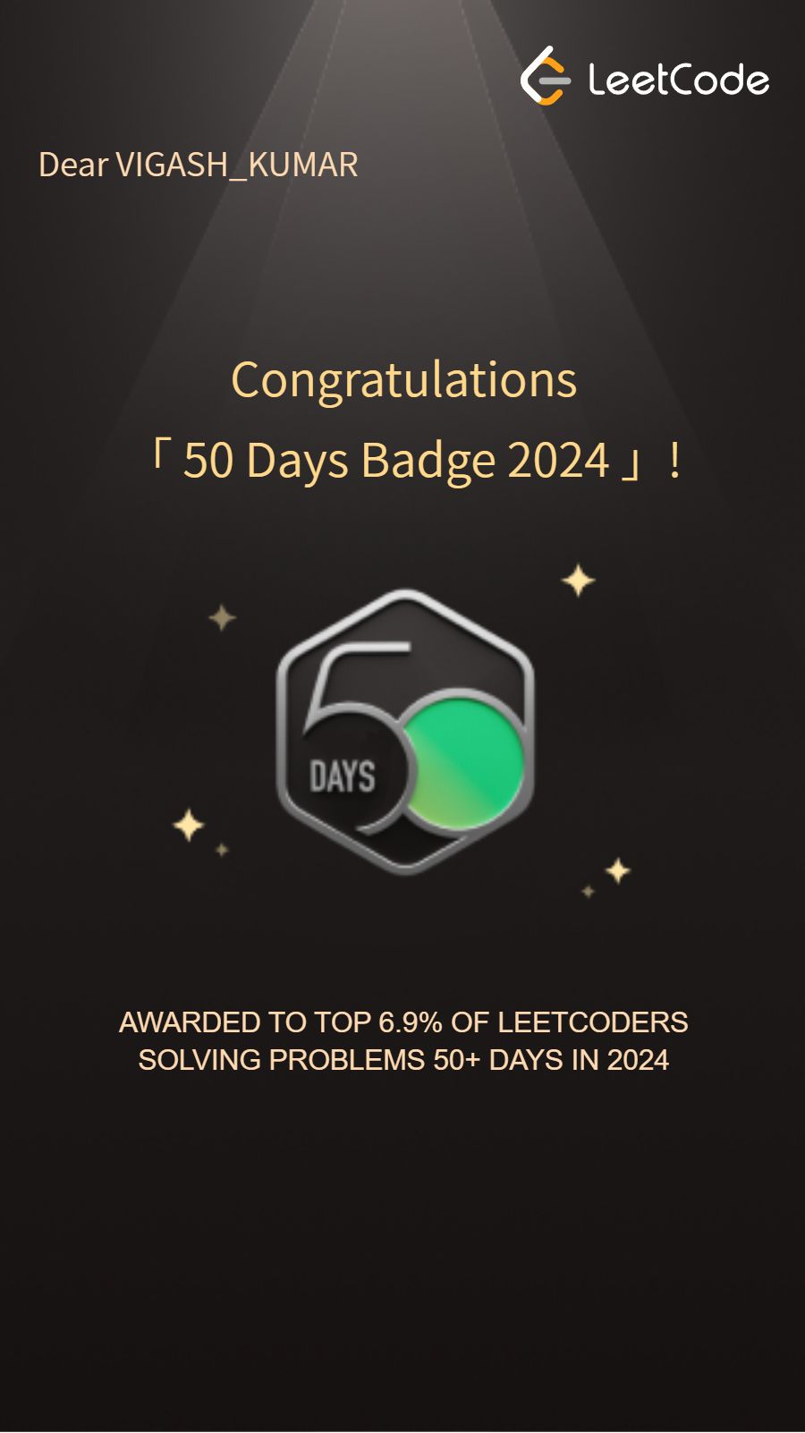 Vigash Kumar S on LinkedIn: #leetcode #coding #programming #achievement ... Vigash Kumar S on LinkedIn: #leetcode #coding #programming #achievement ...