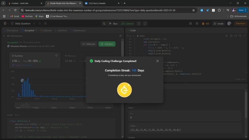 #leetcode #dsa #graph | HIMANSHU KHAROLA #leetcode #dsa #graph | HIMANSHU KHAROLA
