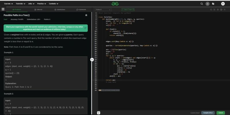 Day 25 of the 100 Days DSA Challenge with GeeksforGeeks | Kshitij ... Day 25 of the 100 Days DSA Challenge with GeeksforGeeks | Kshitij ...
