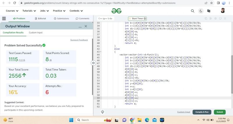 VARTHYA RAJKUMAR on LinkedIn: #dynamicprogramming #dsa #coding #include VARTHYA RAJKUMAR on LinkedIn: #dynamicprogramming #dsa #coding #include