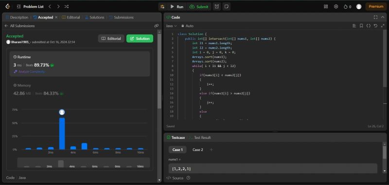BHARANIDHARAN R on LinkedIn: #leetcode #100dayschallenge BHARANIDHARAN R on LinkedIn: #leetcode #100dayschallenge