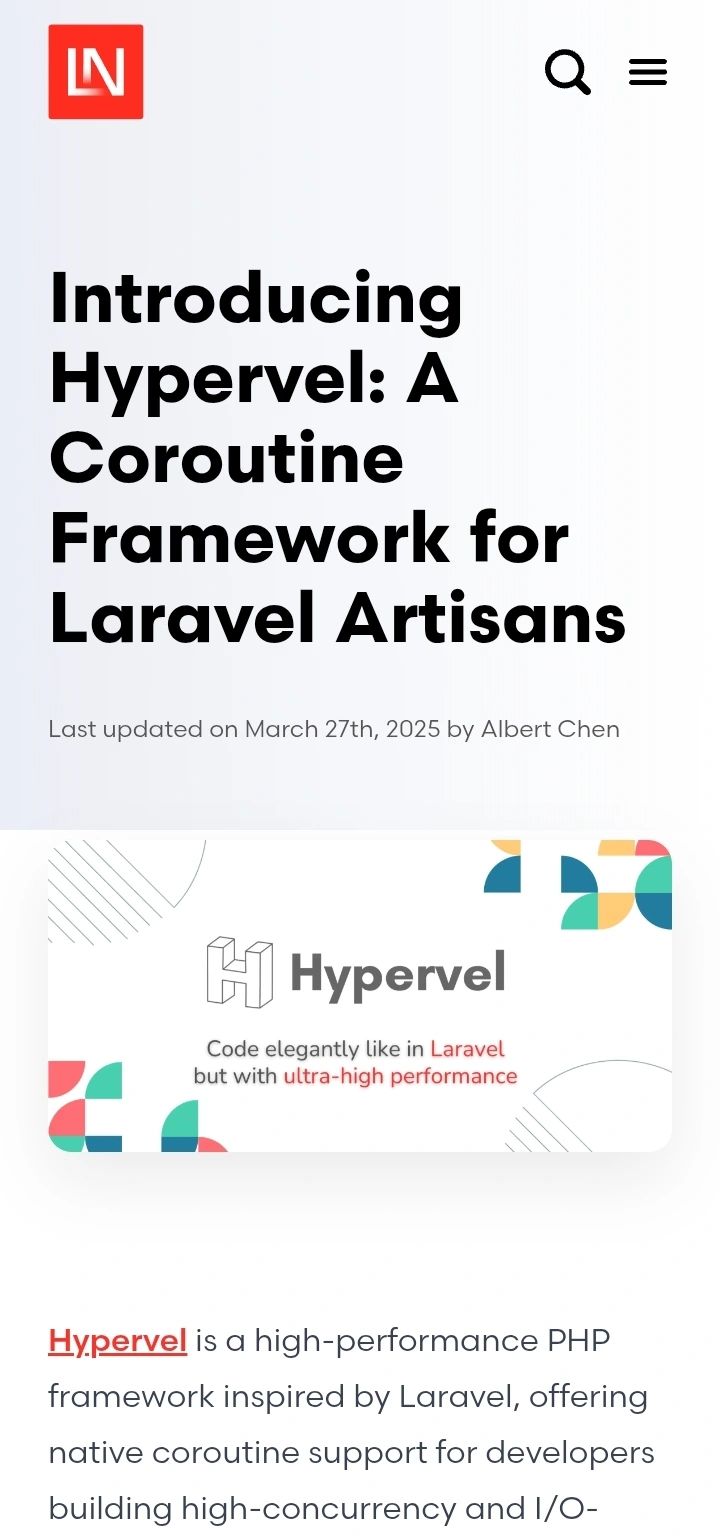 #laravel #hypervel #php #performance #swoole #webdevelopment #backend ... #laravel #hypervel #php #performance #swoole #webdevelopment #backend ...