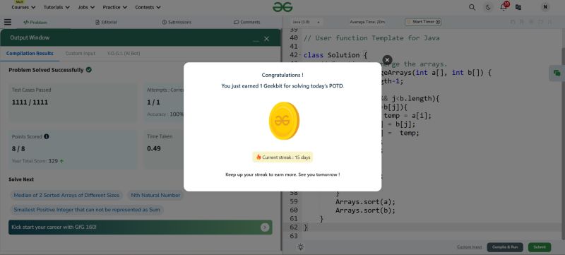 Nagaraj VK on LinkedIn: #geekstreak2024 #gfg160 #javaprogramming # ... Nagaraj VK on LinkedIn: #geekstreak2024 #gfg160 #javaprogramming # ...