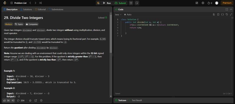 Palak Katara on LinkedIn: DAY 29/75 : LEETCODE Today question solved 29 ... Palak Katara on LinkedIn: DAY 29/75 : LEETCODE Today question solved 29 ...
