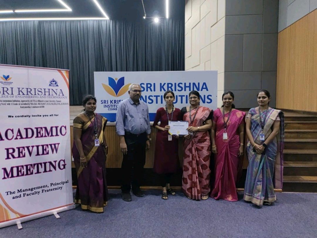 Vinaya SV on LinkedIn: #skcet Vinaya SV on LinkedIn: #skcet