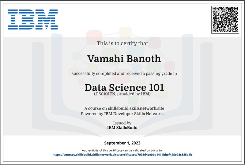 Vamshi Banoth on LinkedIn: I’m happy to share that I’ve obtained a new ... Vamshi Banoth on LinkedIn: I’m happy to share that I’ve obtained a new ...