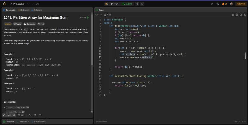 Vivek Tiwari on LinkedIn: #50daysofcode #50daysofdp #dynamicprogramming ... Vivek Tiwari on LinkedIn: #50daysofcode #50daysofdp #dynamicprogramming ...