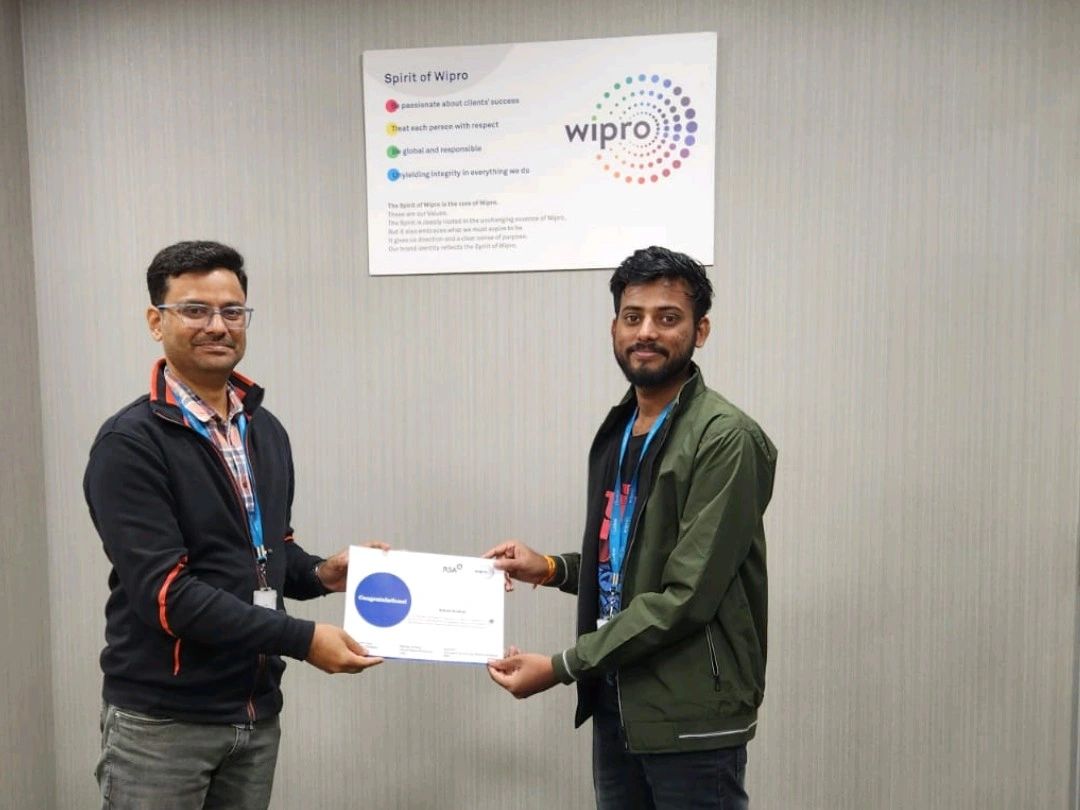 Aman Kumar on LinkedIn: #wipro #rsa #careergrowth #performance #awards ... Aman Kumar on LinkedIn: #wipro #rsa #careergrowth #performance #awards ...