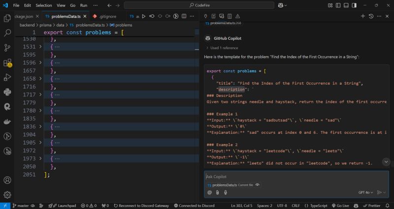 Mohammed Izhar on LinkedIn: #codinglife #githubcopilot #leetcode Mohammed Izhar on LinkedIn: #codinglife #githubcopilot #leetcode