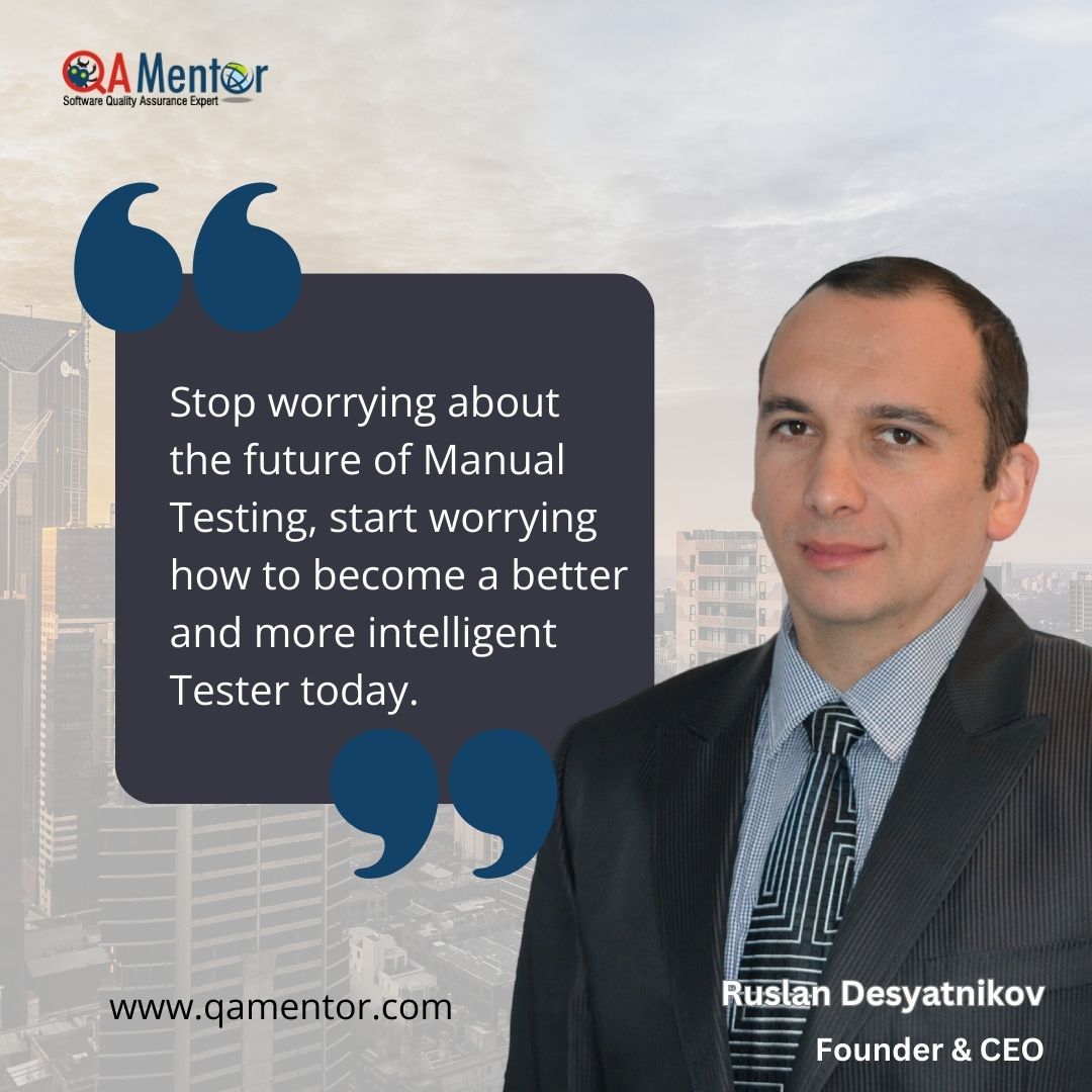 QA Mentor - Software Testing Expert - 14 Years of Making Products ... QA Mentor - Software Testing Expert - 14 Years of Making Products ...