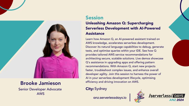 ServerlessDays ANZ on LinkedIn: In our ServerlessDays ANZ session ... ServerlessDays ANZ on LinkedIn: In our ServerlessDays ANZ session ...