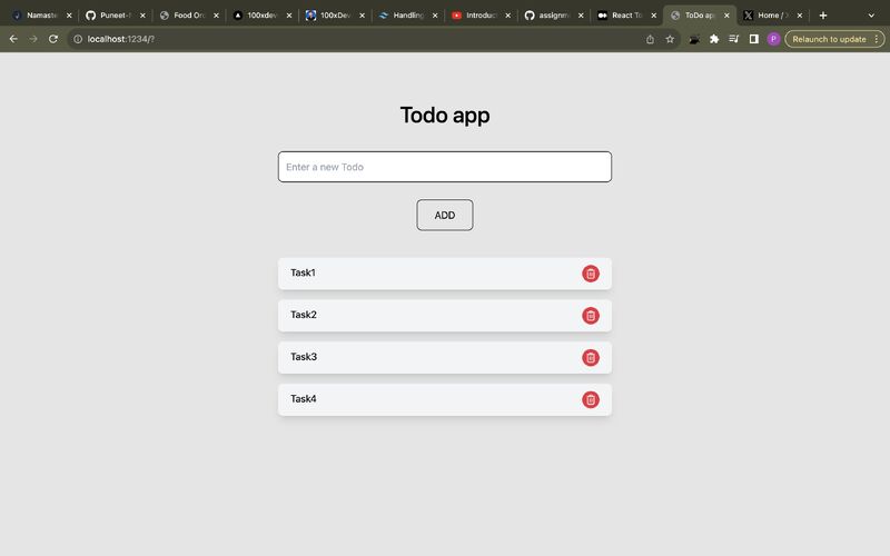 Puneet NJ on LinkedIn: Built a todo list app using react Great article ... Puneet NJ on LinkedIn: Built a todo list app using react Great article ...
