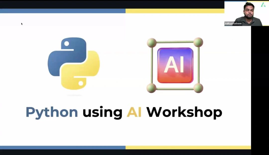 Sandesh Kukkamalla on LinkedIn: #python #ai #webinar #continuouslearning Sandesh Kukkamalla on LinkedIn: #python #ai #webinar #continuouslearning