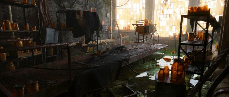 Two environment paintings done in the same class at… | Hetian Duan Two environment paintings done in the same class at… | Hetian Duan