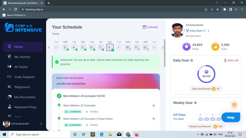 SRIRAMPRAKASH R on LinkedIn: #day97 #100daysofcode #50daysofcode ... SRIRAMPRAKASH R on LinkedIn: #day97 #100daysofcode #50daysofcode ...
