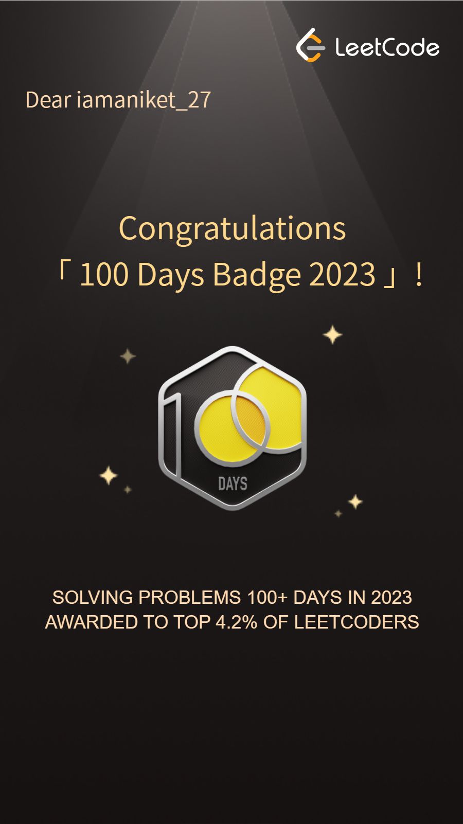 Aniket Gupta on LinkedIn: #leetcode #leetcode #leetcode2023 Aniket Gupta on LinkedIn: #leetcode #leetcode #leetcode2023