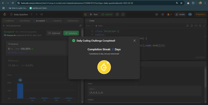 #day11 #leetcode #problemsolving #codingjourney #leetcodesolutions #dsa ... #day11 #leetcode #problemsolving #codingjourney #leetcodesolutions #dsa ...