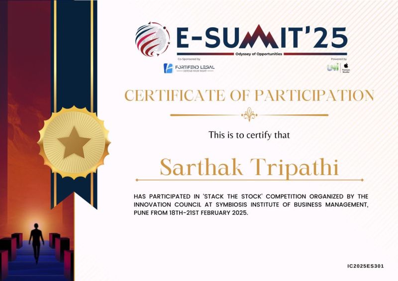 Sarthak Tripathi on LinkedIn: #stocktournament #investing #stockmarket ... Sarthak Tripathi on LinkedIn: #stocktournament #investing #stockmarket ...