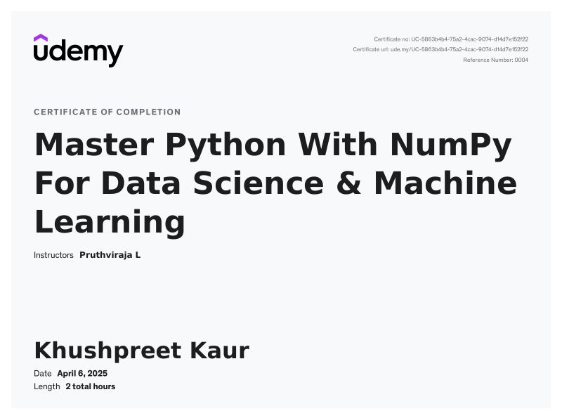 #python #numpy #datascience #machinelearning #udemy #lifelonglearning # ... #python #numpy #datascience #machinelearning #udemy #lifelonglearning # ...