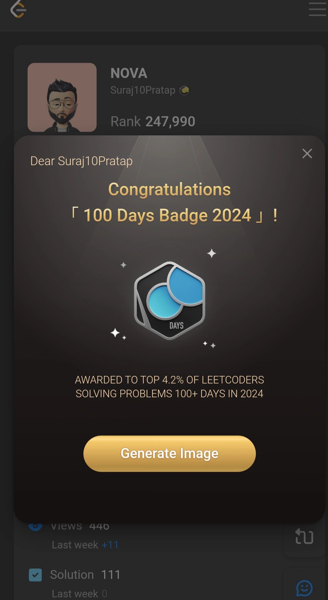 Suraj Pratap on LinkedIn: #leetcode #codingjourney #milestoneachieved # ... Suraj Pratap on LinkedIn: #leetcode #codingjourney #milestoneachieved # ...