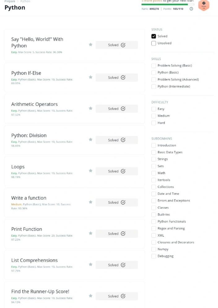 Coding challenge: Hackerrank problem solving | Subhrajit Nayak posted ... Coding challenge: Hackerrank problem solving | Subhrajit Nayak posted ...