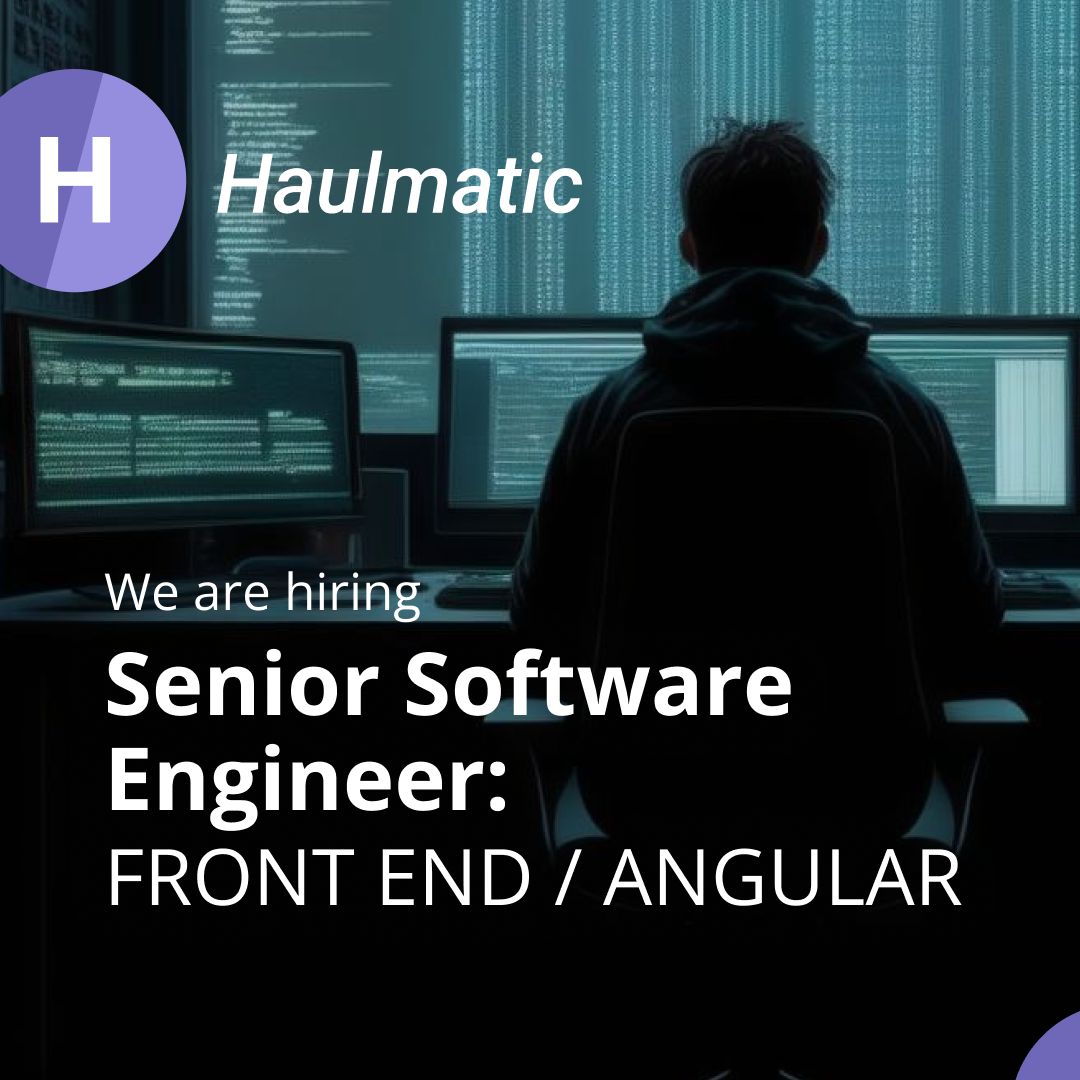 Senior Software Engineer: Front-end (Angular) Apply… | Haulmatic ... Senior Software Engineer: Front-end (Angular) Apply… | Haulmatic ...