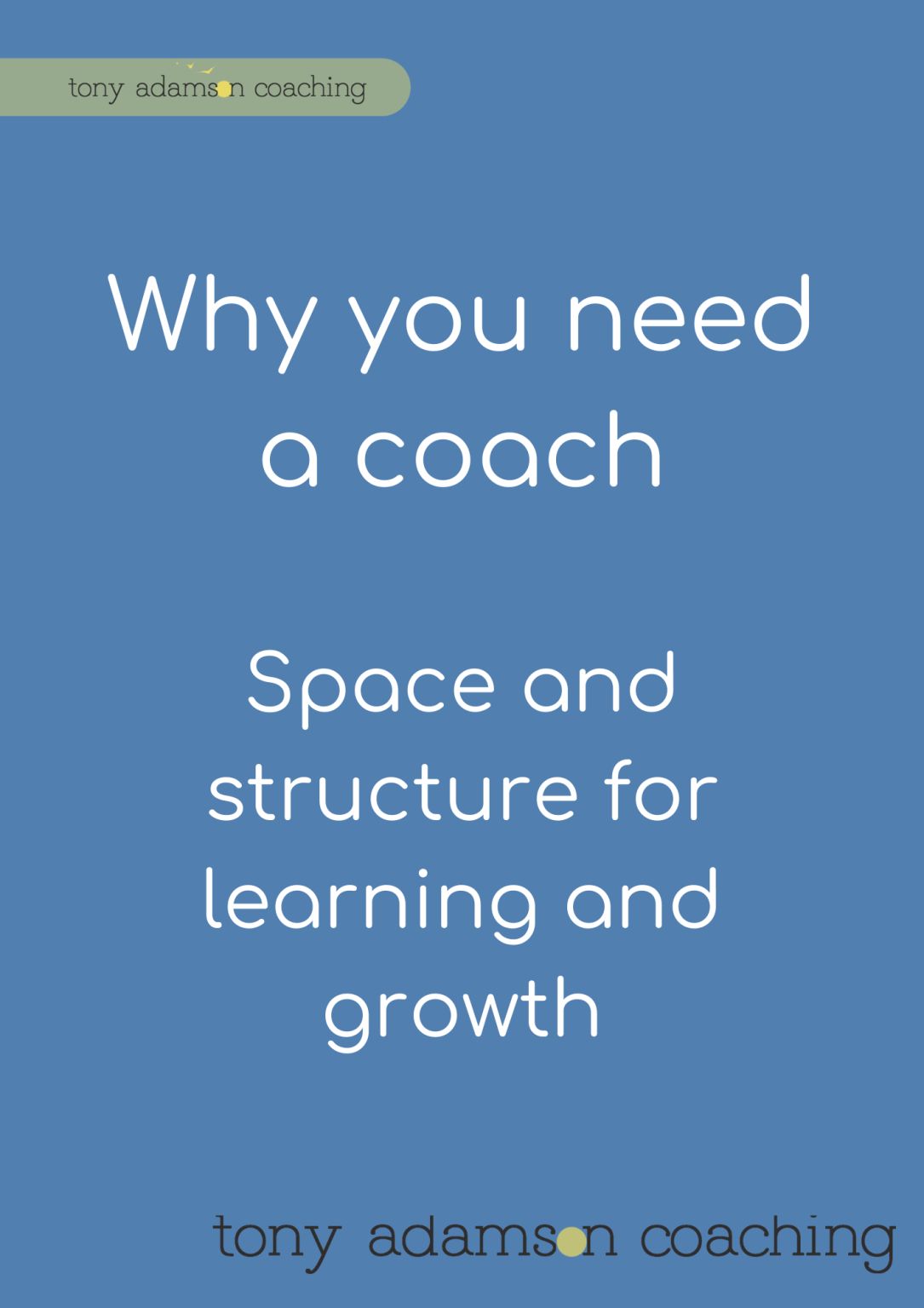 Tony Adamson on LinkedIn: Why you need a coach pt1 How often do you get ... Tony Adamson on LinkedIn: Why you need a coach pt1 How often do you get ...