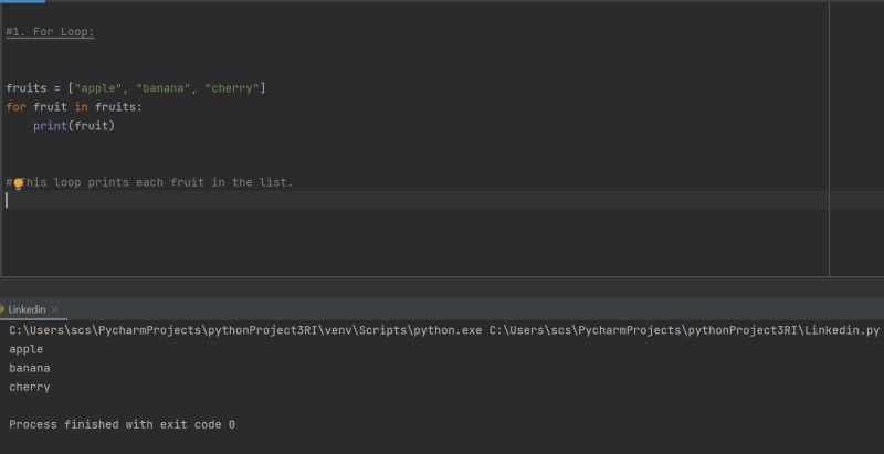 Saddam Shaikh on LinkedIn: #python #loops #coding #programmingtips # ... Saddam Shaikh on LinkedIn: #python #loops #coding #programmingtips # ...