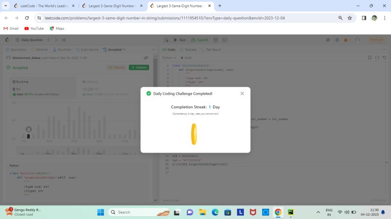 Mohammed Abbas on LinkedIn: #leetcode #python Mohammed Abbas on LinkedIn: #leetcode #python
