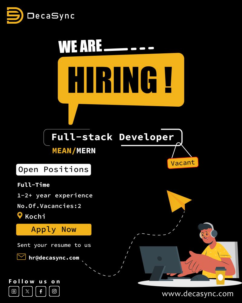 Swetha Anil Kumar on LinkedIn: Job Title: Junior Fullstack Developer ... Swetha Anil Kumar on LinkedIn: Job Title: Junior Fullstack Developer ...