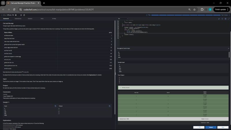Jyothsna Yettapu on LinkedIn: #codechef #java #problemsolving # ... Jyothsna Yettapu on LinkedIn: #codechef #java #problemsolving # ...