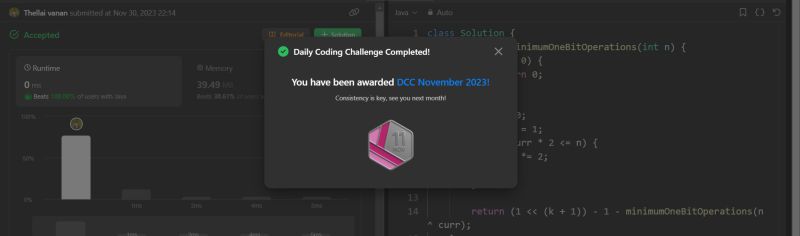 Finished the LeetCode challenge! | Thellai Vanan T R posted on the ... Finished the LeetCode challenge! | Thellai Vanan T R posted on the ...