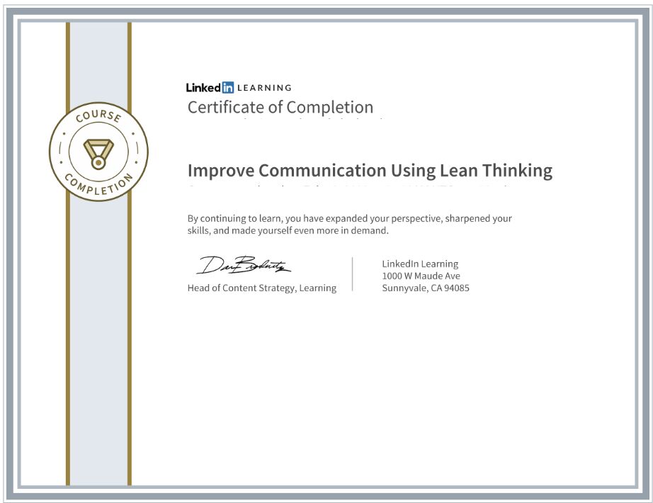 Improve Communication Using Lean Thinking on LinkedIn: # ... Improve Communication Using Lean Thinking on LinkedIn: # ...