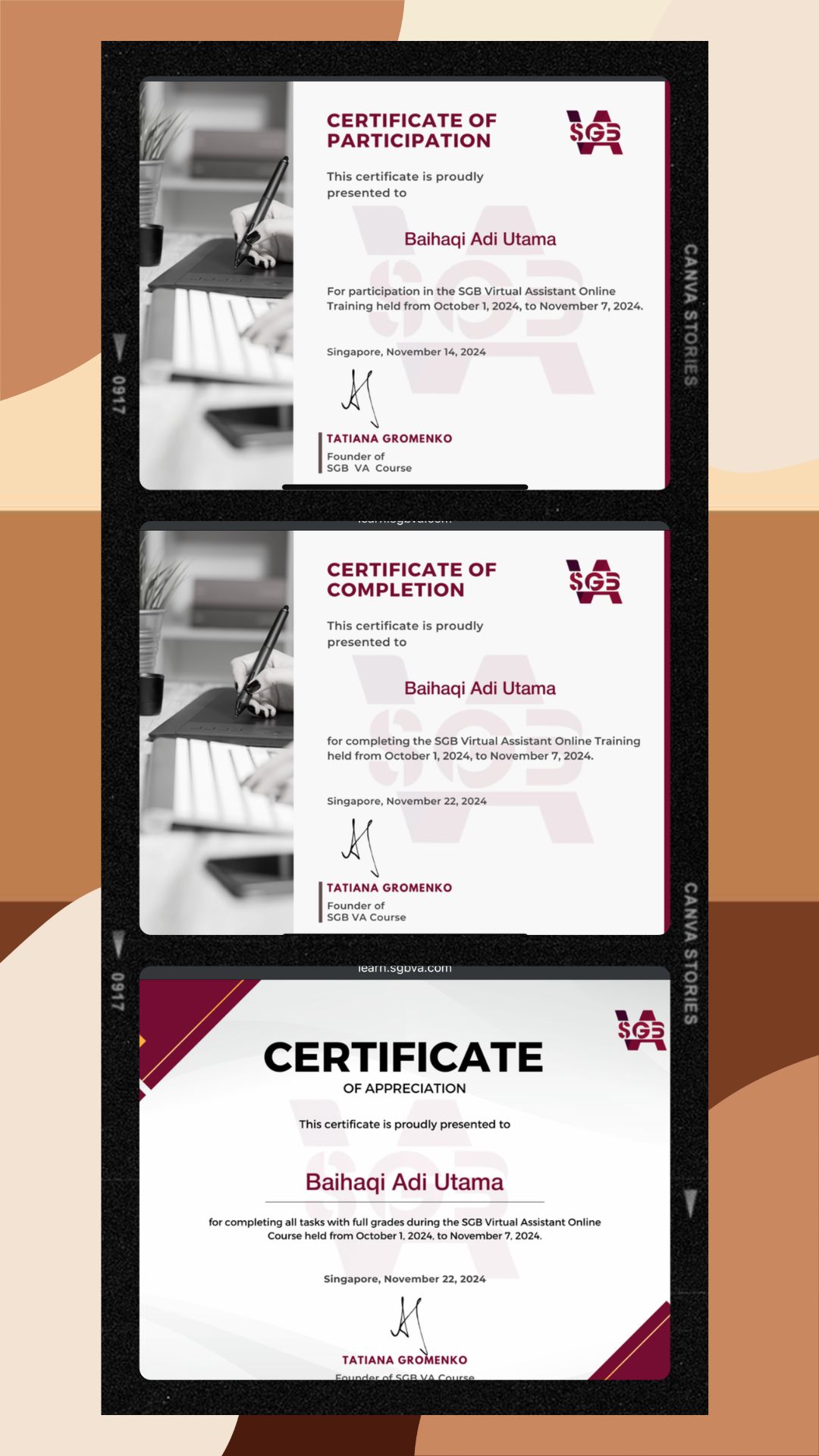 Baihaqi Adi Utama on LinkedIn: I'm excited to share that I’ve completed ... Baihaqi Adi Utama on LinkedIn: I'm excited to share that I’ve completed ...