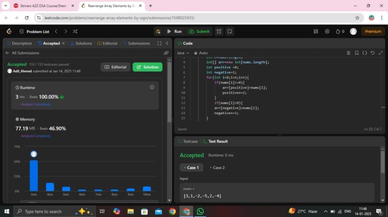 Adil Ahmed on LinkedIn: #100daysofdsa #100daysofcode #dsa #arrays # ... Adil Ahmed on LinkedIn: #100daysofdsa #100daysofcode #dsa #arrays # ...