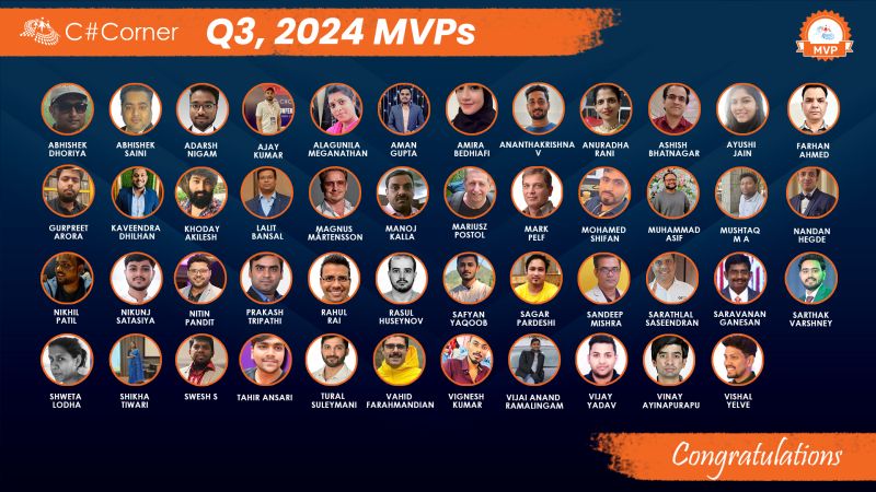 Tural Suleymani LinkedIn‘de: #mvp #csharpcorner #devcommunity Tural Suleymani LinkedIn‘de: #mvp #csharpcorner #devcommunity
