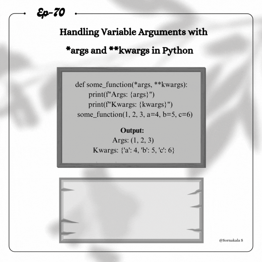 Sornakala S on LinkedIn: #pythonprogramming #pythoncommunity # ... Sornakala S on LinkedIn: #pythonprogramming #pythoncommunity # ...
