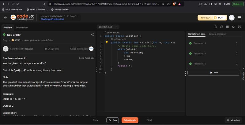 Priyanshu Gupta on LinkedIn: #day3 #codingninjas #ninjaslayground # ... Priyanshu Gupta on LinkedIn: #day3 #codingninjas #ninjaslayground # ...