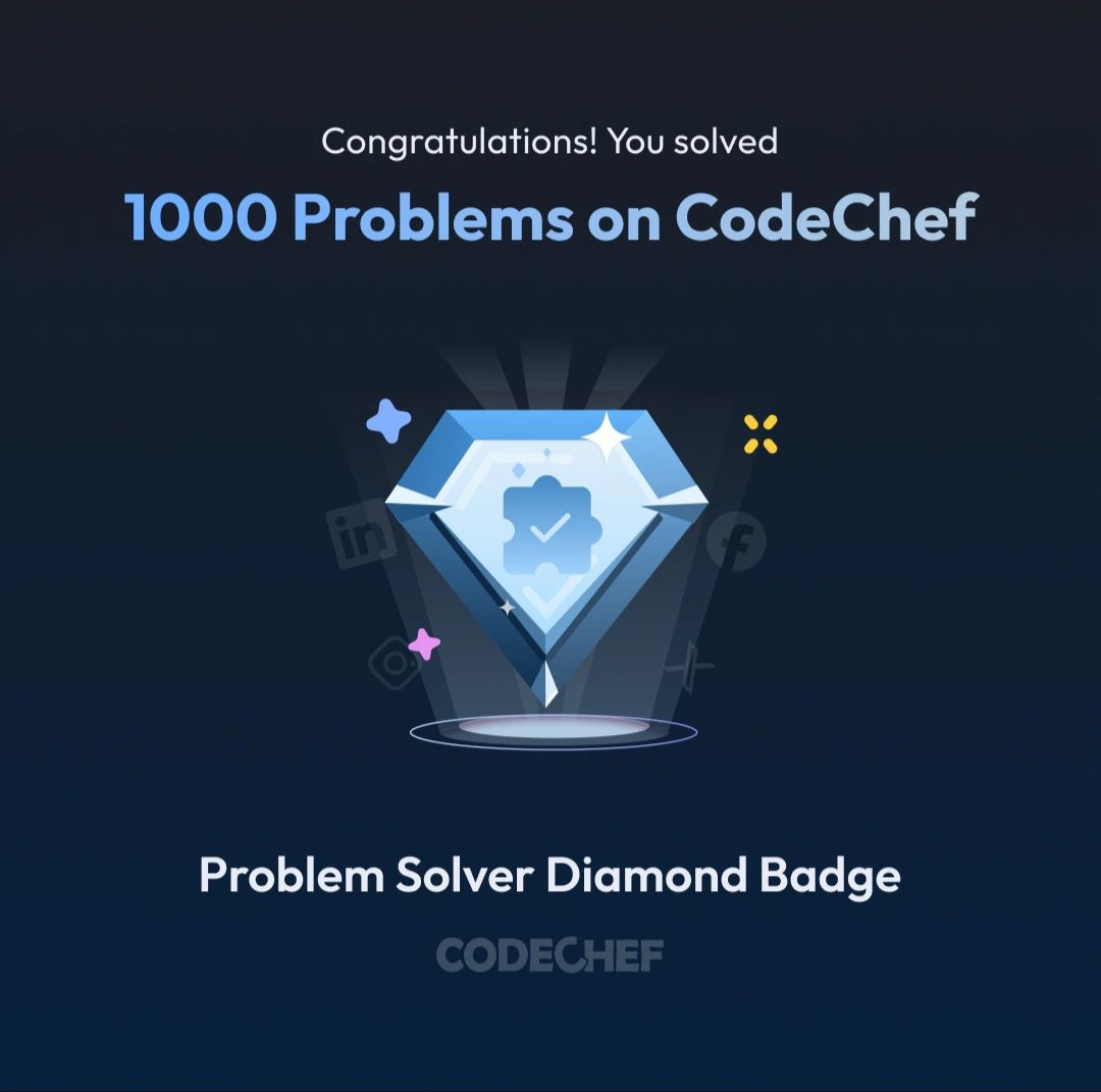varshitha garikipati on LinkedIn: #codechef #codingjourney # ... varshitha garikipati on LinkedIn: #codechef #codingjourney # ...
