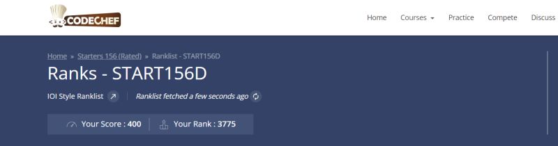 Lahari Gundiga on LinkedIn: #codechef #codingcontest #problemsolving # ... Lahari Gundiga on LinkedIn: #codechef #codingcontest #problemsolving # ...