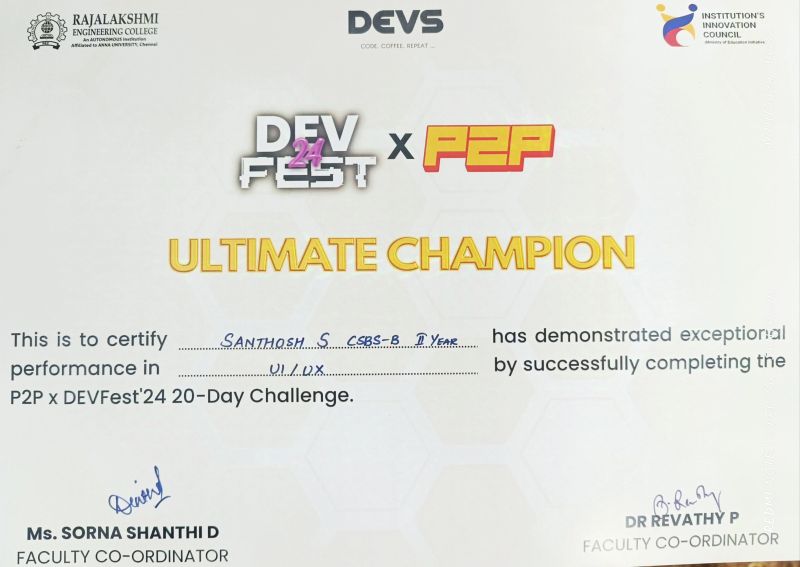 Santhosh Srinivasan on LinkedIn: 🌟 Proud Moment! 🌟 I'm excited to share ... Santhosh Srinivasan on LinkedIn: 🌟 Proud Moment! 🌟 I'm excited to share ...