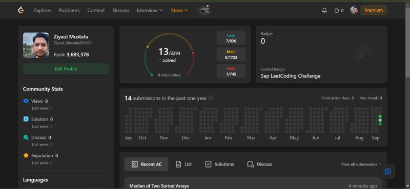 Ziyaul Mustafa on LinkedIn: #day3 #100daysofcoding #problemsolving # ... Ziyaul Mustafa on LinkedIn: #day3 #100daysofcoding #problemsolving # ...