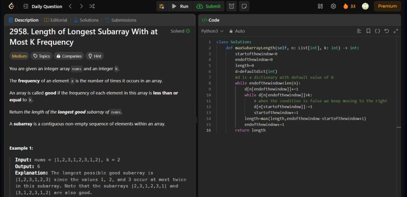 How to find the length of subarray for #1001daysofcode | Shivam Mahajan ... How to find the length of subarray for #1001daysofcode | Shivam Mahajan ...