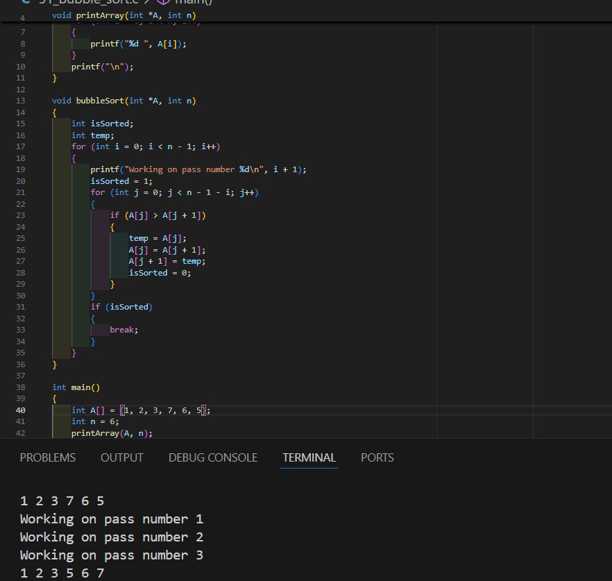 Implemented Bubble Sort algorithm | Ritik Antil posted on the topic ... Implemented Bubble Sort algorithm | Ritik Antil posted on the topic ...