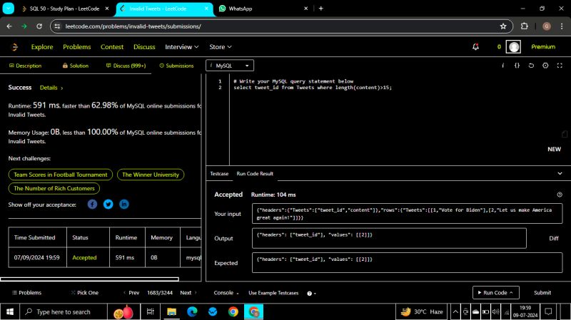 Gaurav Singh Bhandari on LinkedIn: #day3 #sql #leetcode #amazon # ... Gaurav Singh Bhandari on LinkedIn: #day3 #sql #leetcode #amazon # ...