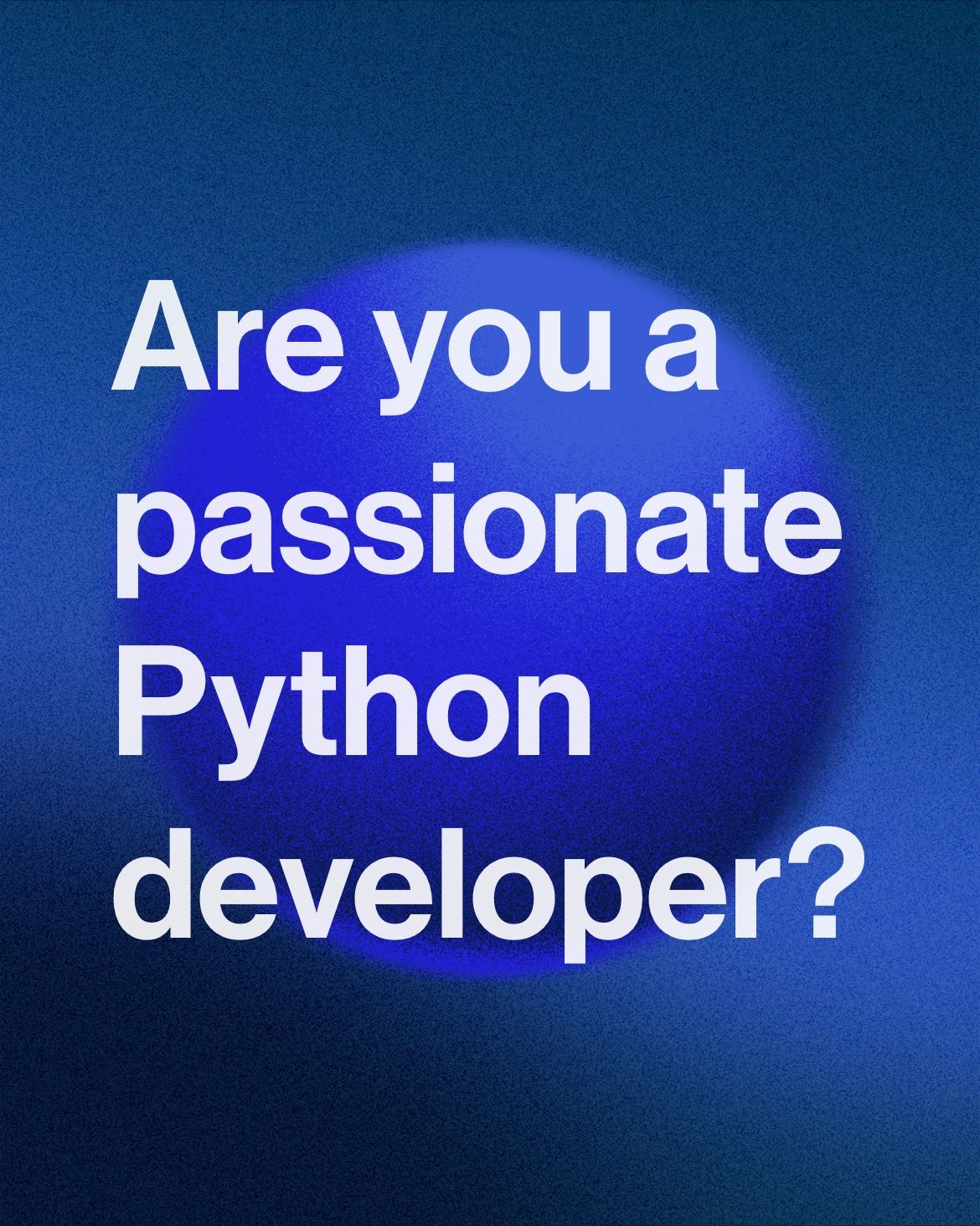 Abhishek M C on LinkedIn: We are looking for core Python developers ... Abhishek M C on LinkedIn: We are looking for core Python developers ...
